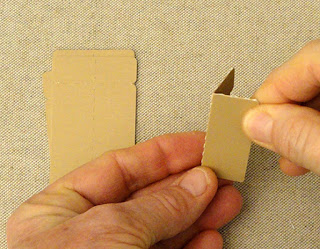 Needles 'n' Knowledge: Postcard Frame 3D Box with Lid