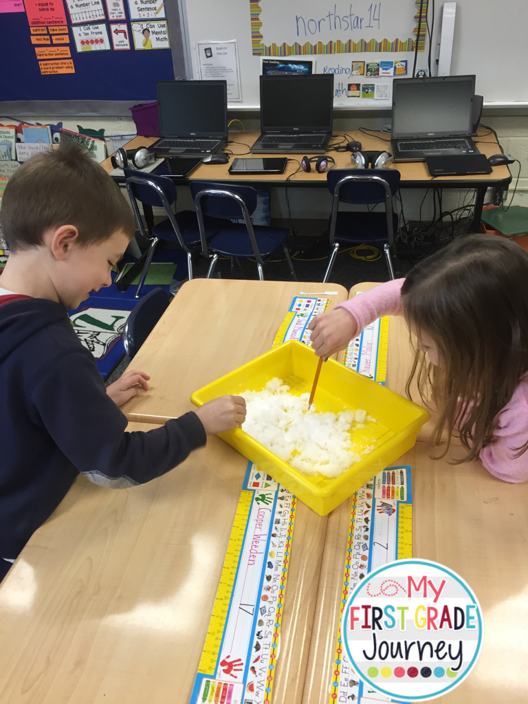 My First Grade Journey: Our In-School Snow Day