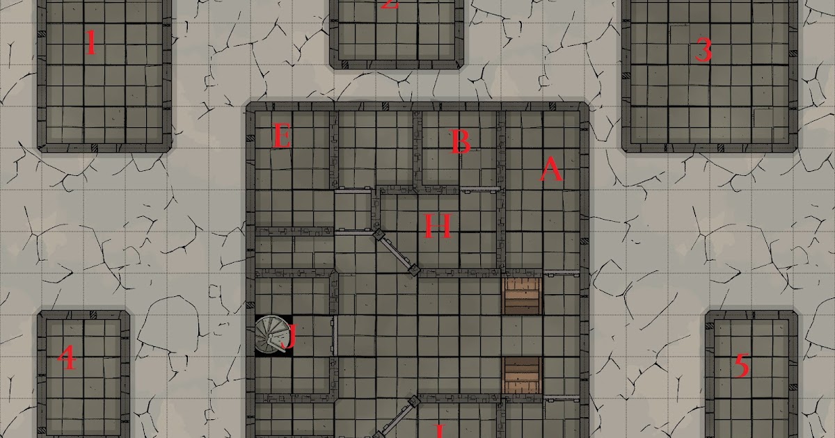 Reality Refracted: Let's Build A Dungeon! - Part 9 - The Basement Map ...