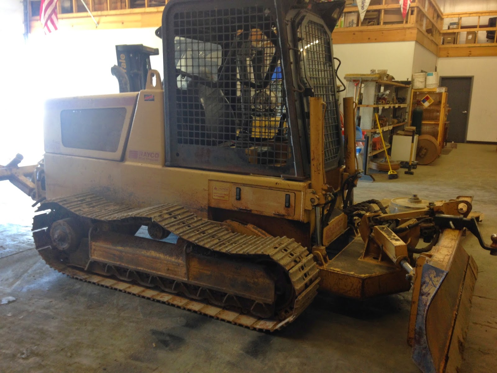 Repairing a Rayco C85D