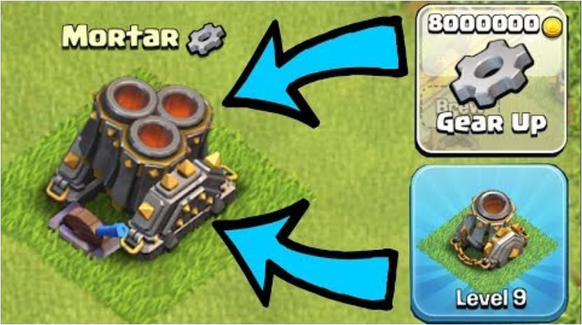 Các công trình phòng thủ có thể nâng cấp bởi thợ xây bậc thầy tại làng ...