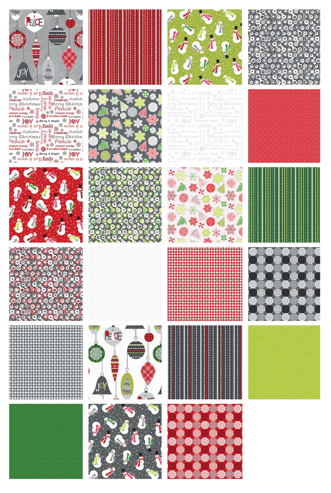 Sew in Love {with Fabric}: Christmas in July: Let It Snow