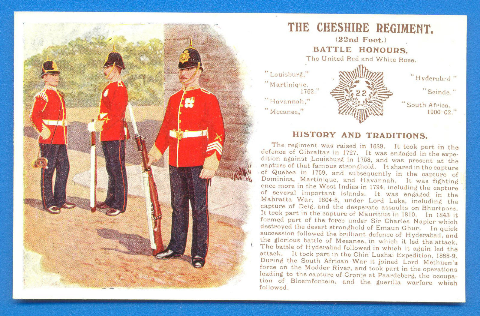 Army Service Numbers 1881-1918: Cheshire Regiment - 6th Battalion (TF ...