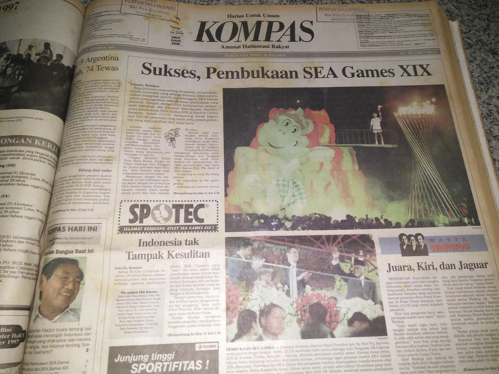 MY BLOG (Blog Ku): Jelang HUT Ke 55 Kompas - 20 Kover Koran Pilihan ...