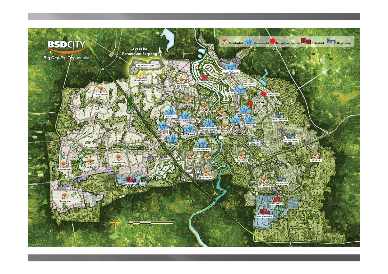 Cluster Whelford Greenwhich BSD City, Hanging Garden House Concept ...