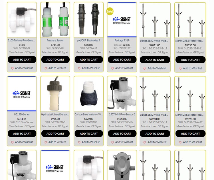 George Fischer Signet - Quality Flow and Analytical Products