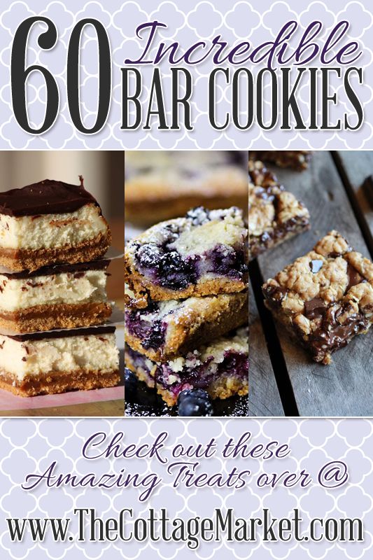 60 FABULOUS BAR COOKIE RECIPES - Delicious Family Recipes