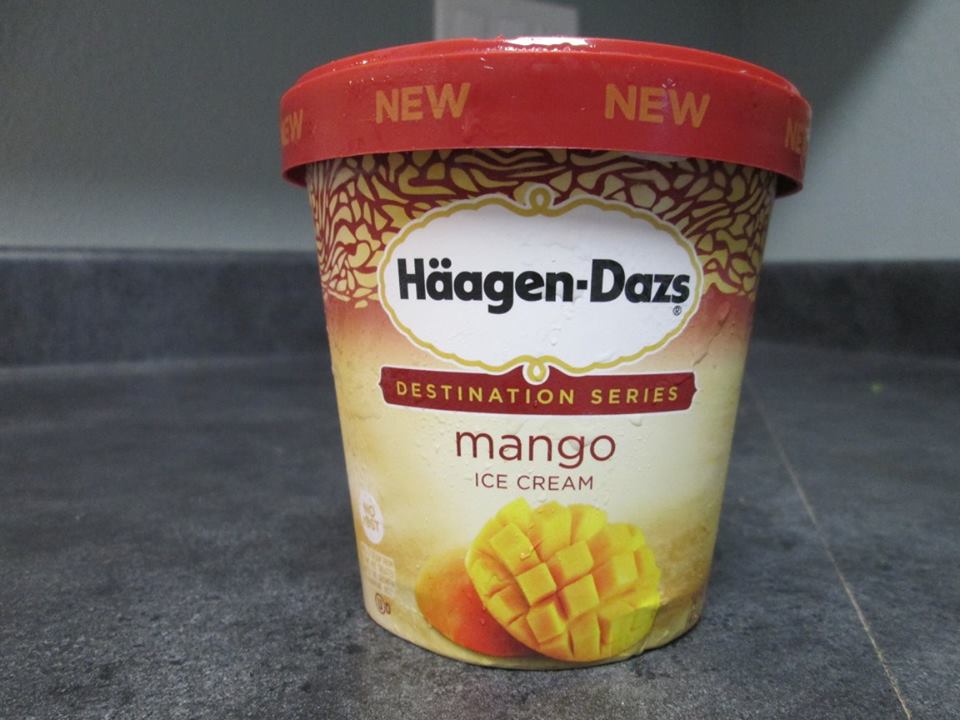 David's Ice Cream Reviews: Häagen-Dazs - Mango