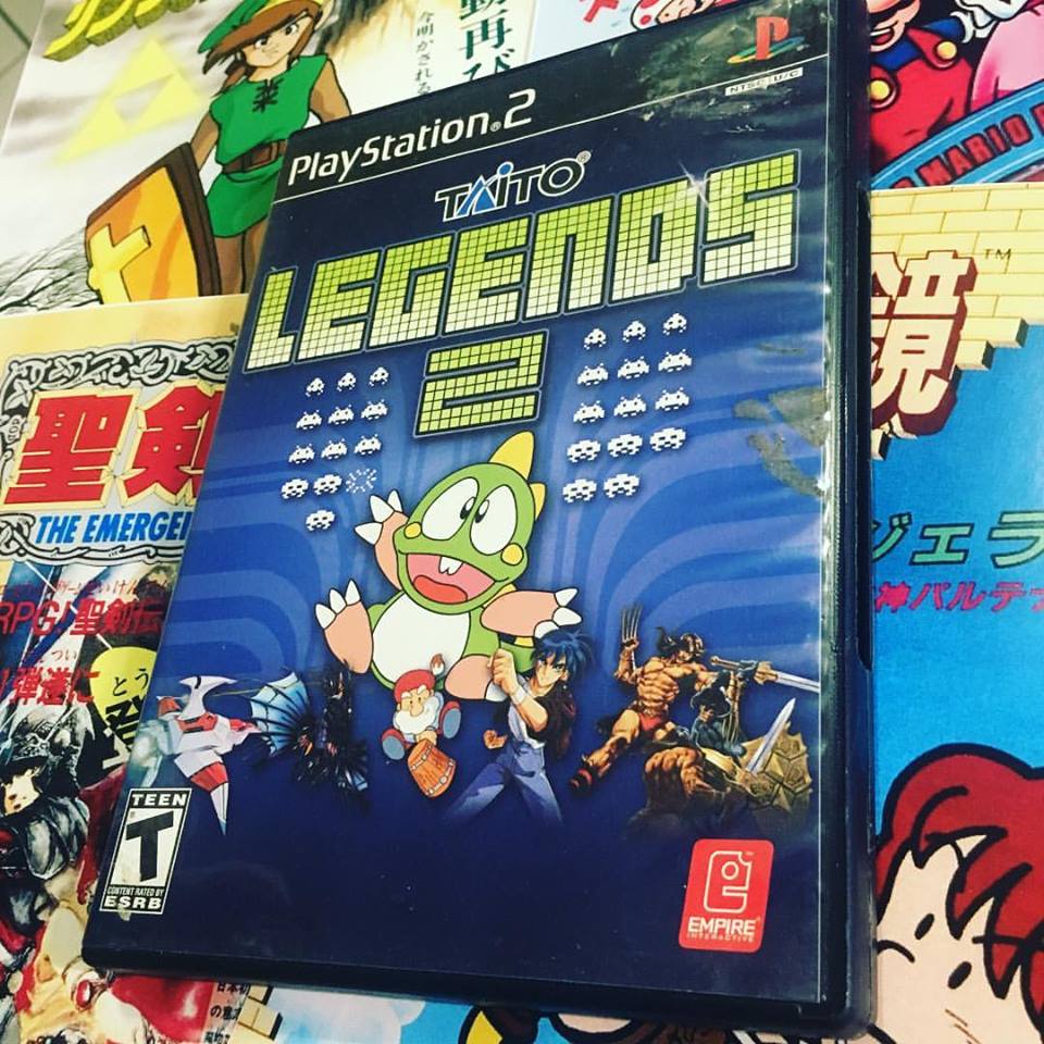 Game-bit of the day 707: Taito Legends 2 (PS2) ~ Retro Gaming Life