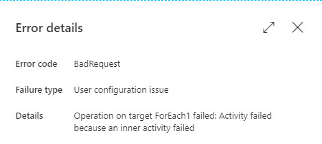 Discover BI: Get Error log for child pipelines in an execute pipeline ...