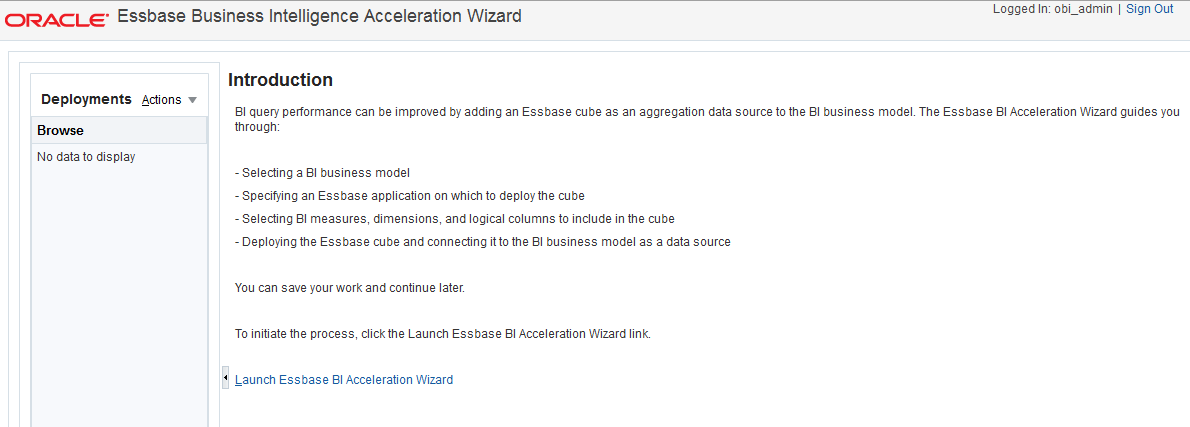 More to life...: Essbase 12c for BI: A glimpse into the future of ...