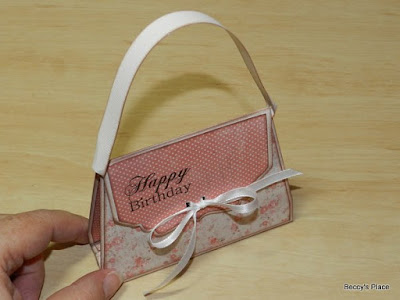 Beccy's Place: Tutorial - Handbag Card