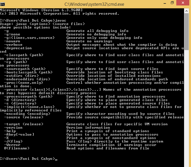 Cara menginstal dan setting JAVA Development Kit (JDK) di Windows ...