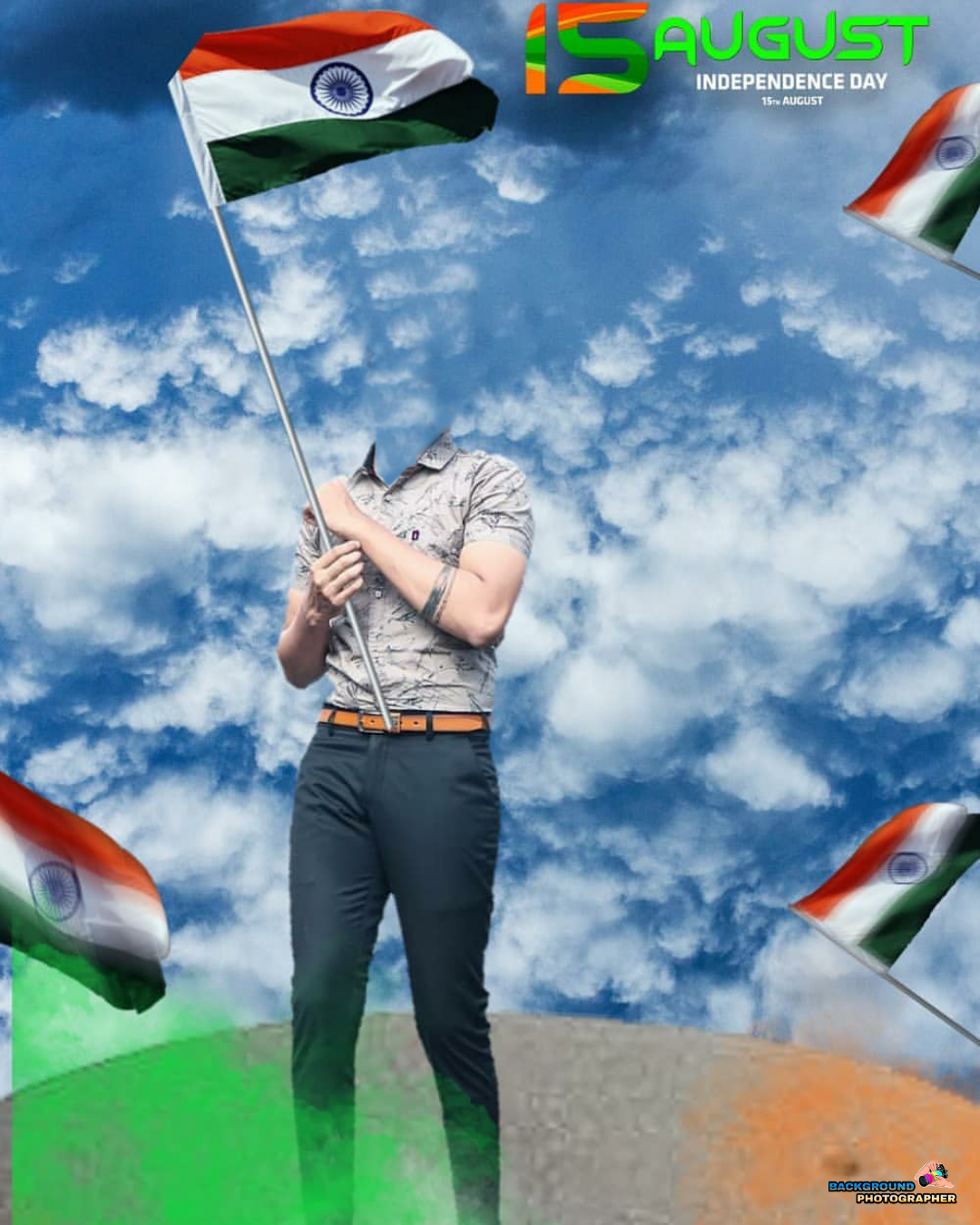 independence day photo editing background