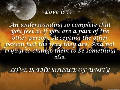 Love Is.. An Understanding So Complete That You | Images Love Quotes