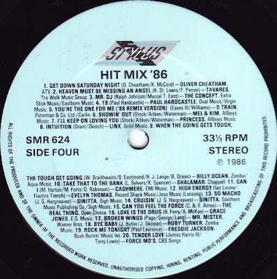 RETRO DISCO HI-NRG: HIT MIX '86 (2LP Set) 86 original artists non-stop ...
