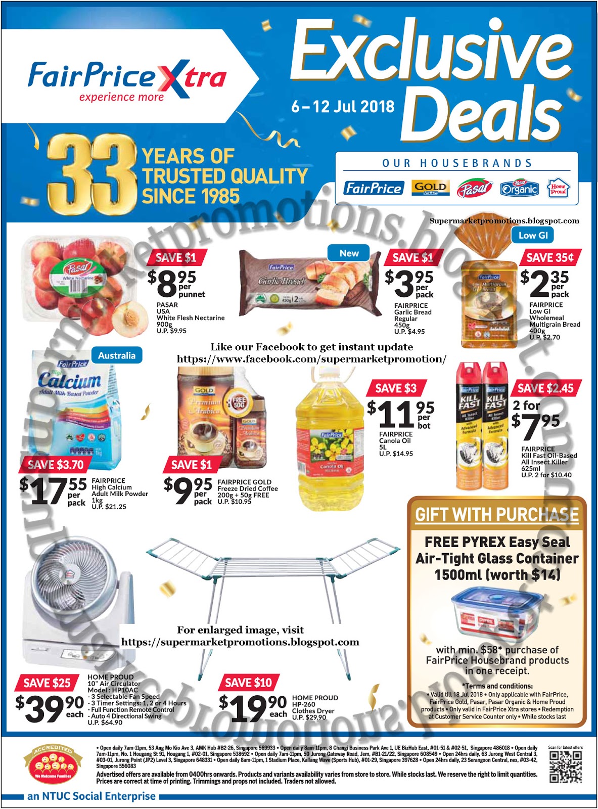 NTUC FairPrice Xtra Exclusive Deals 06 - 12 July 2018 ~ Supermarket ...