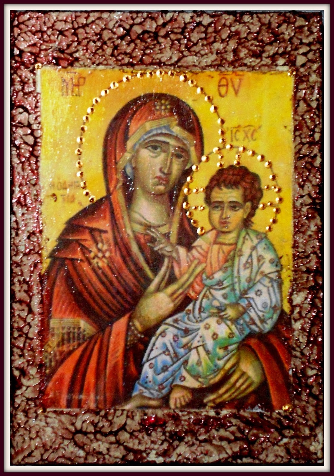 lila365idees: ΠΑΝΑΓΙΑ Η ΟΔΗΓΗΤΡΙΑ (VIRGIN THE LEADER)