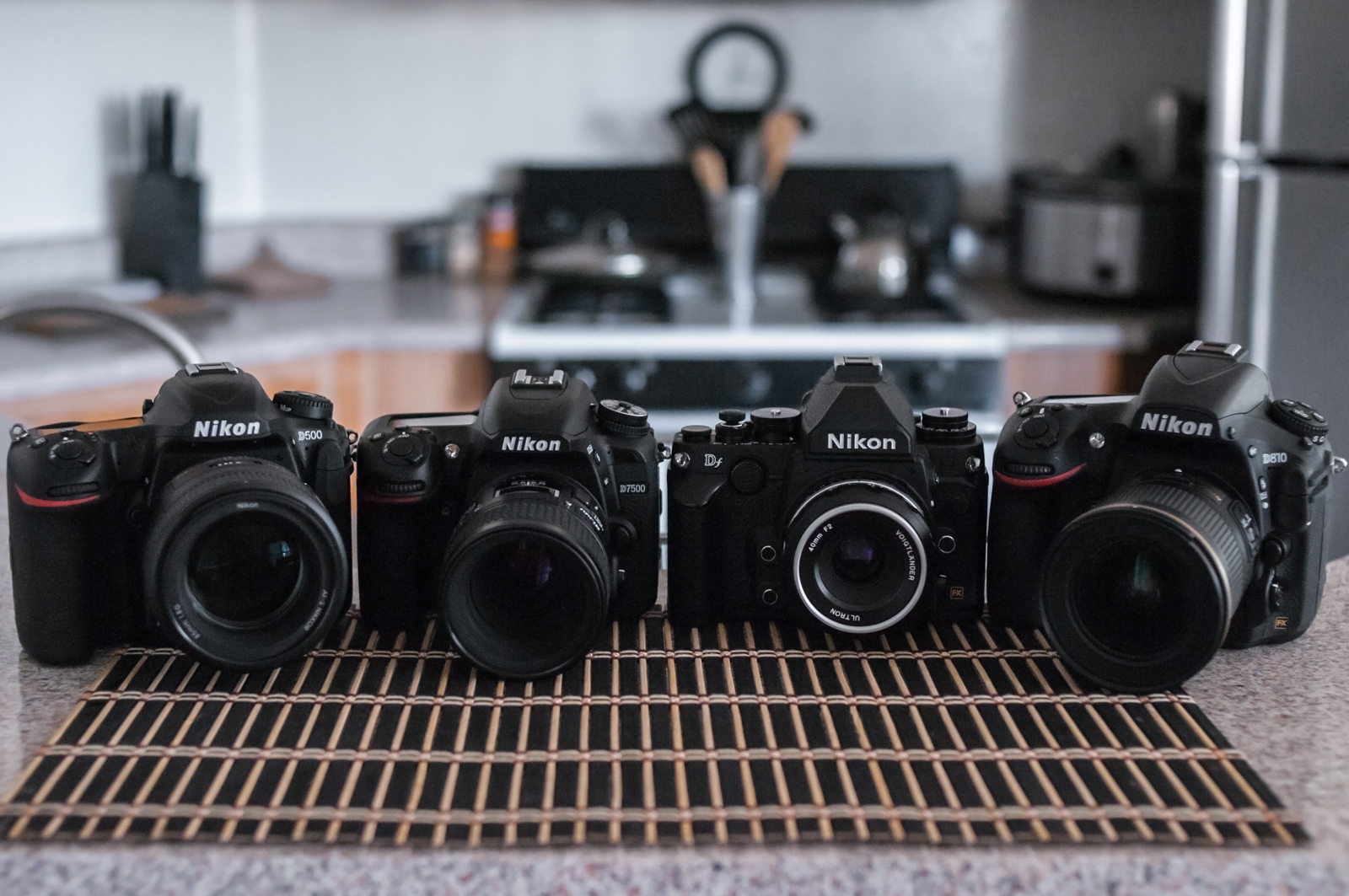 PHOTOGRAPHIC CENTRAL: Nikon Lineup: The Fantastic Four