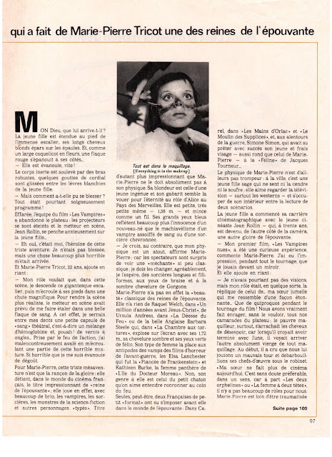 Marie-Pierre Castel: Interview from the 70's [Eng + Fr] | Escapist's ...