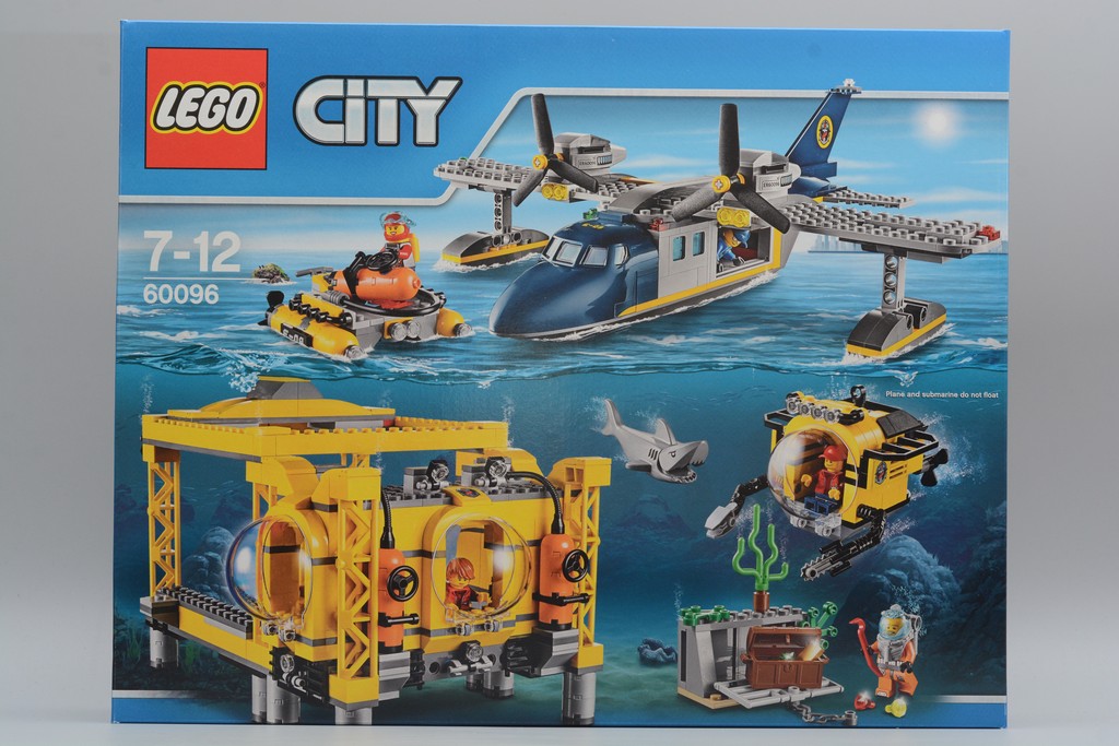 Lego 60096 Deep Sea Operation Base 深海探險指揮基地 開箱報告 - 魯蛇實驗室