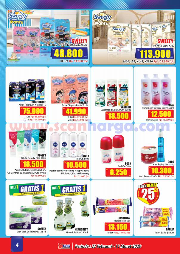 √ Katalog Hari Hari Pasar Swalayan Promo Terbaru 12 - 25 Maret 2020