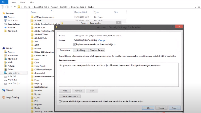 ["FIXED"] You require permission from SYSTEM to delete this folder ...