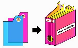 Mendesain nama pada outner - Anita dewi kurnia