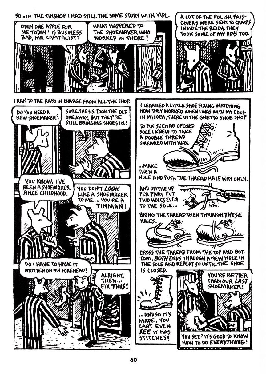 Black & White and Bronze!: Maus: A Survivor's Tale. And Here My ...