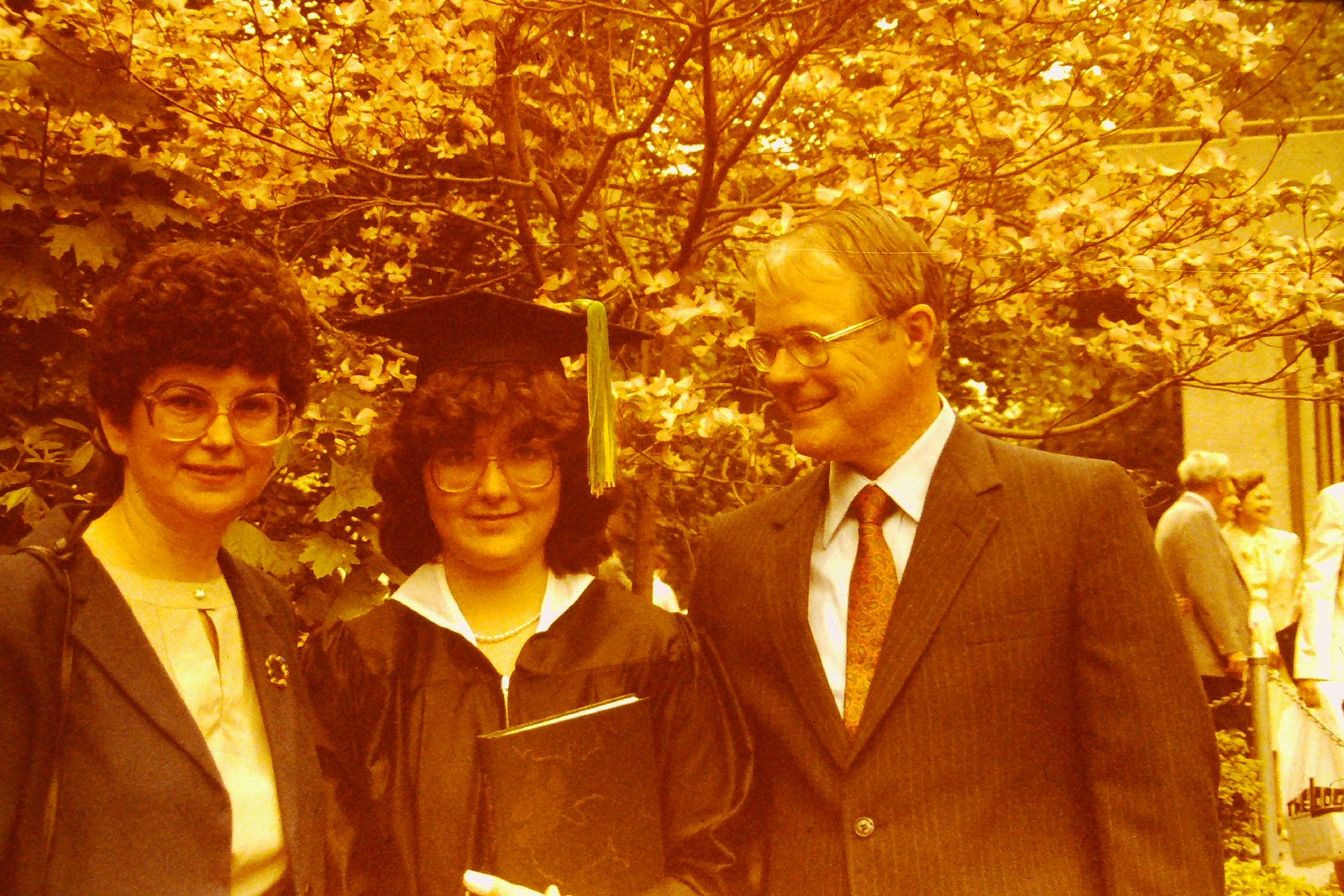 Nutfield Genealogy: Throwback Thursday ~ College Graduation 1983