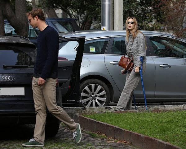 Beatrice Borromeo injured in a car accident in Milan