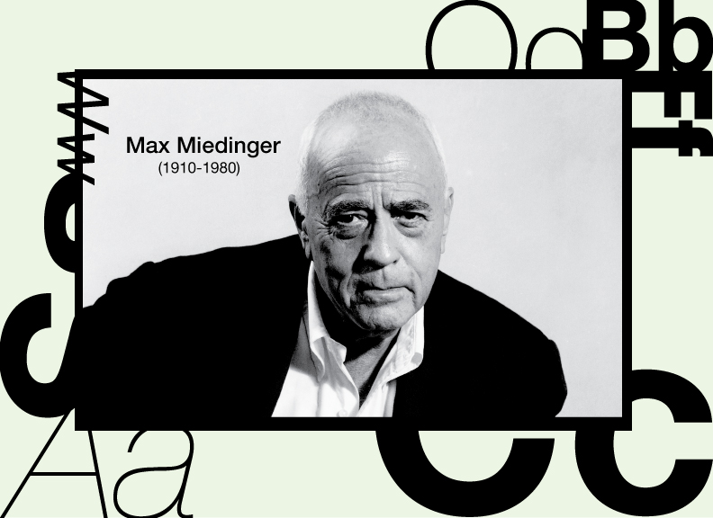 matthewdavid88: Great Minds in Design: Max Miedinger