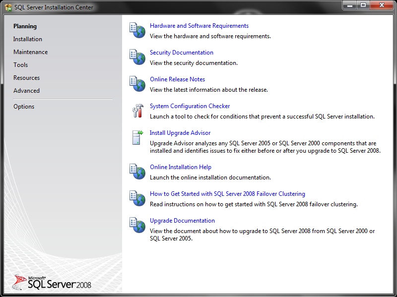Programming: Installasi SQL Server 2008