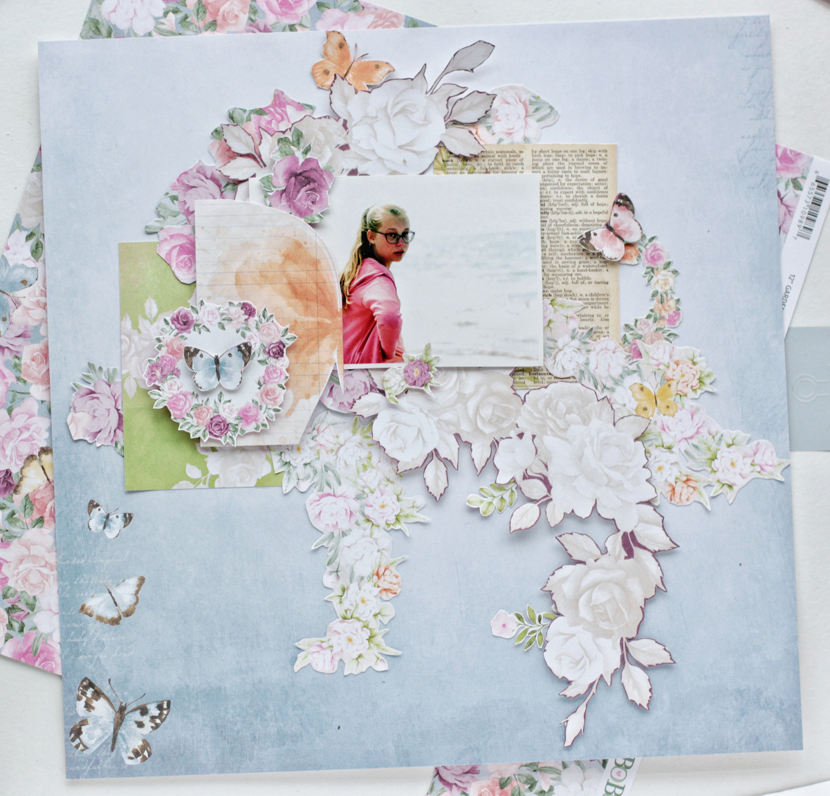 The BoBunny Blog: Garden Grove Layout with Elena