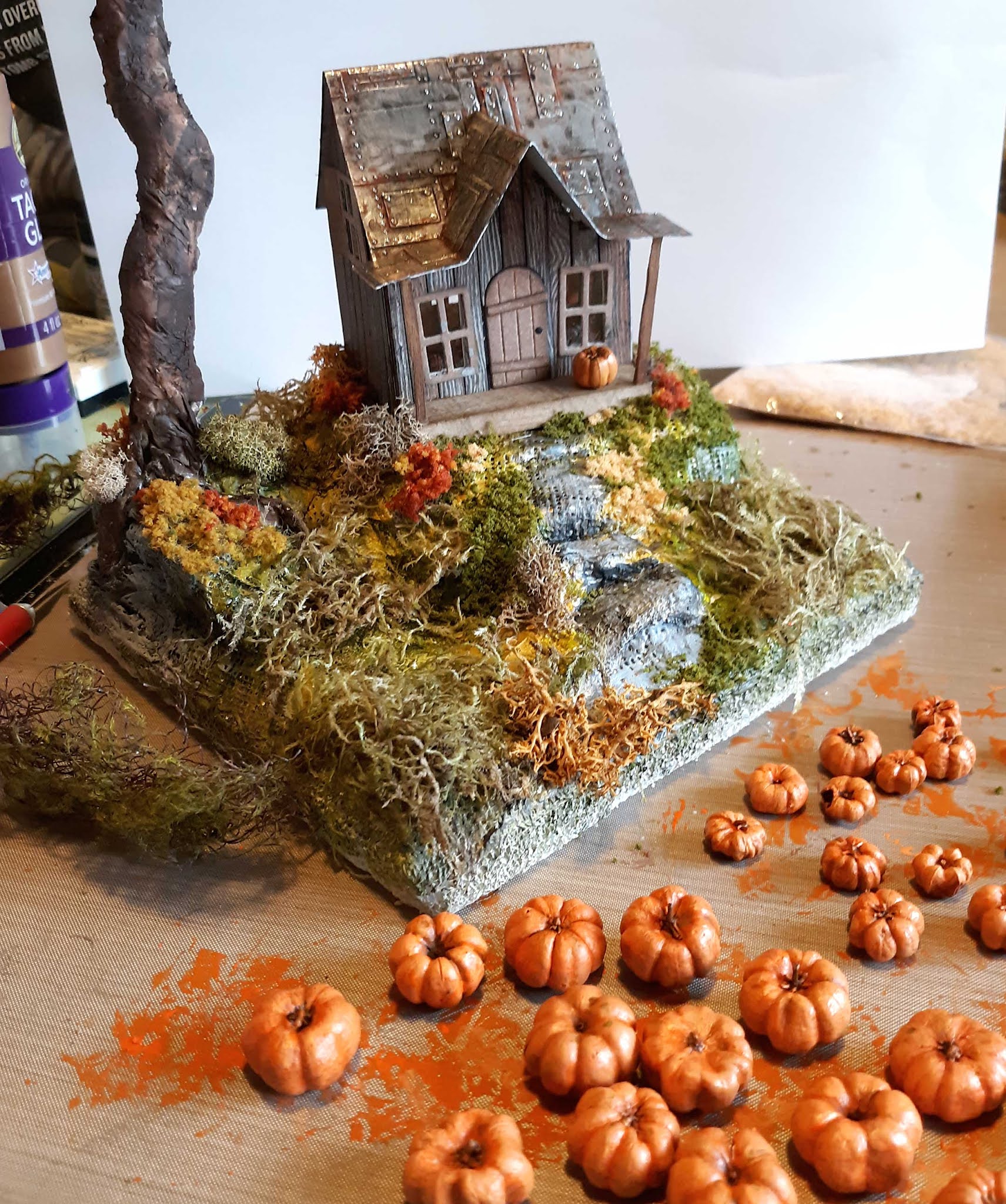 Creative Juice: Autumn in the Pumpkin Patch - Fall Lantern Decor