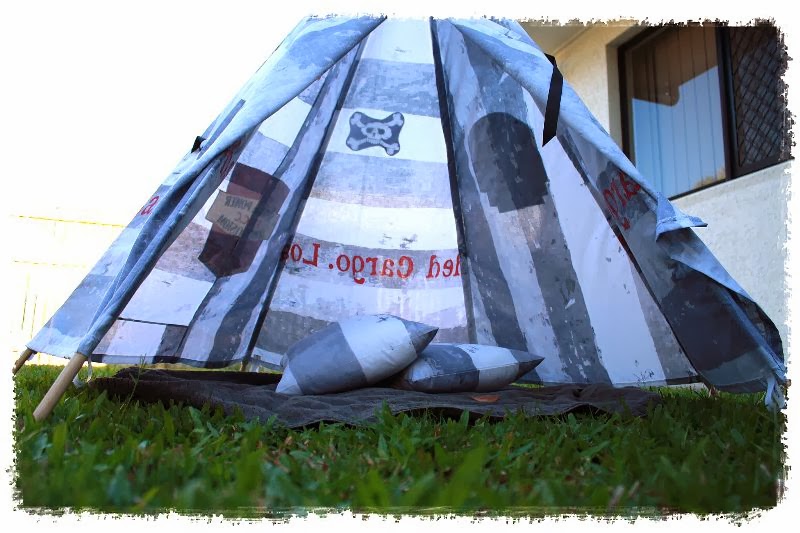 How to make a tee pee ... finally. | Libby's Lifestyle.