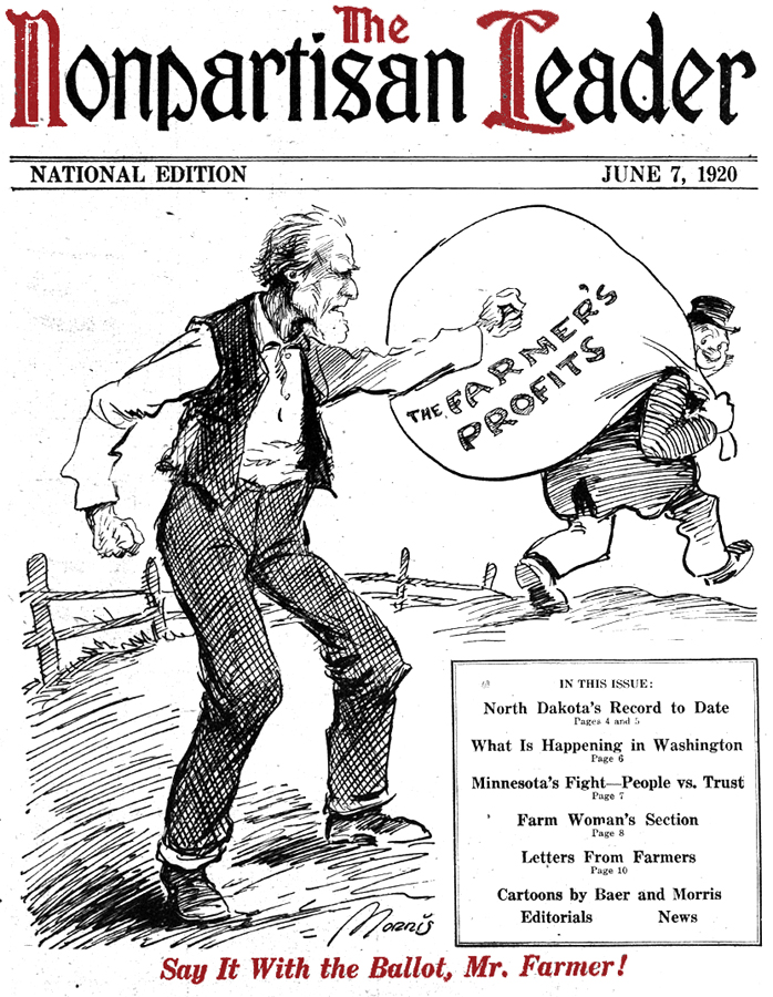 Berge's Cartoon Blog: The Nonpartisan League