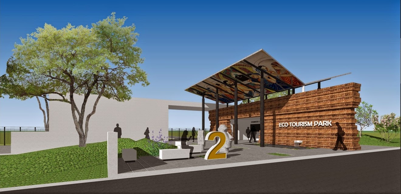 Urban Journal: Design for New Entry Plaza for Gate 2 of Eco Park