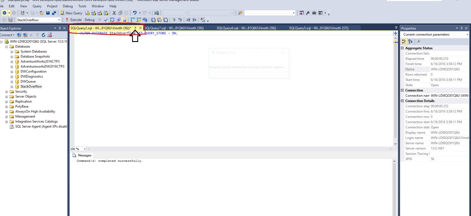 SQL Server Technet: SQL Server 2016 SSMS SQL Server Technet: SQL Server 2016 SSMS