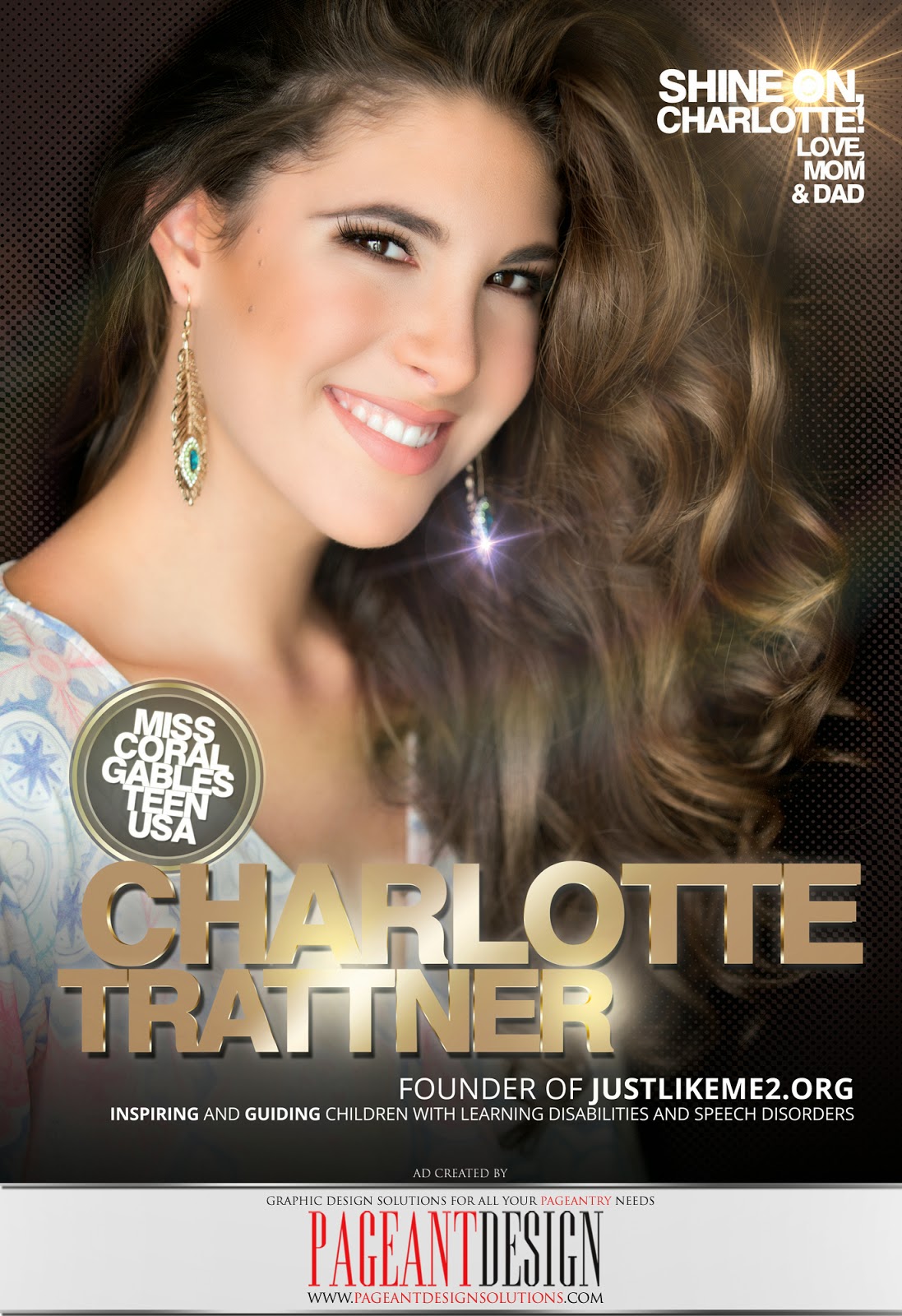 PAGEANT DESIGN | blog: Check Out Some Of Our Latest Pageant Ad Design Work!