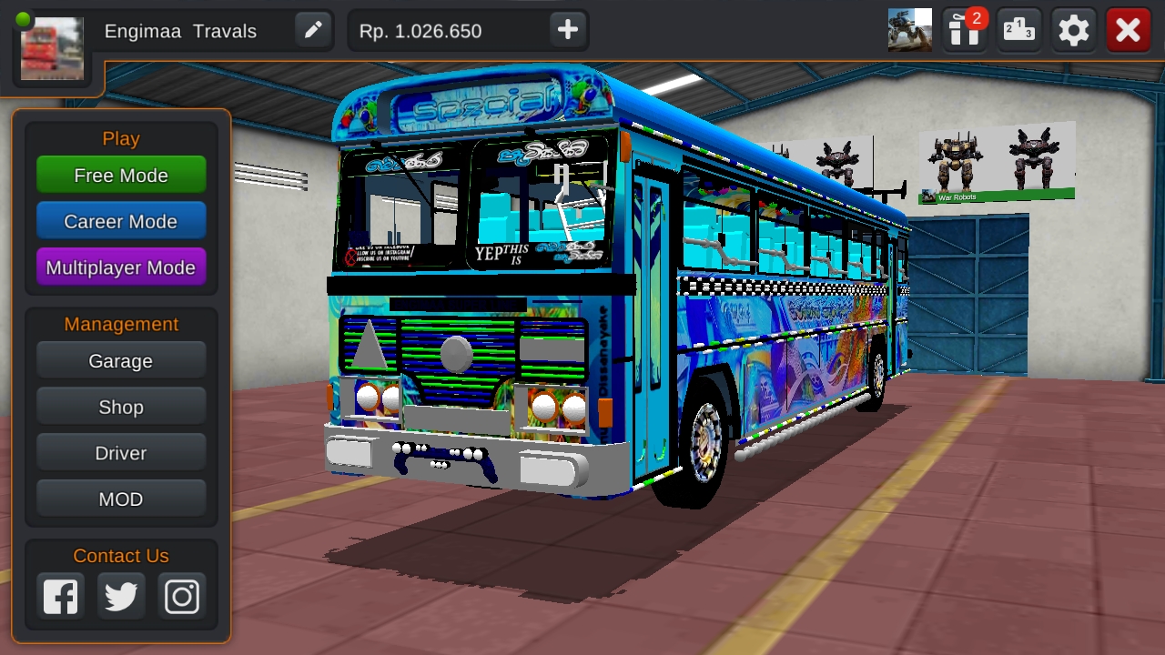 SL bus mod monara patikki