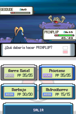 Pokémon Edición Perla (Español) DS ROM