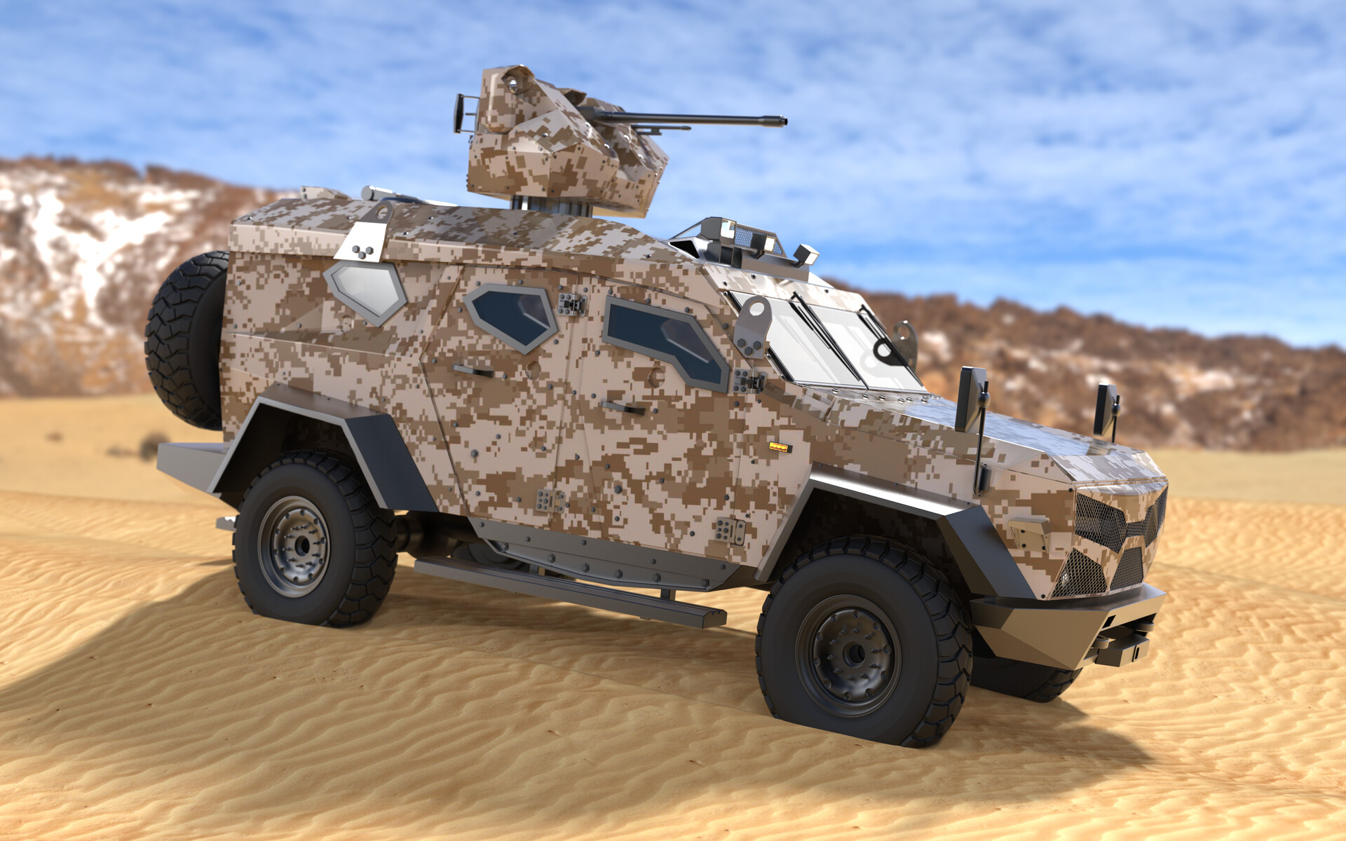 Plasan SandCat/Plasan Sand Cat/SandCat/Plasan Sandcat MLPV (Gen 1/2/3/4 ...