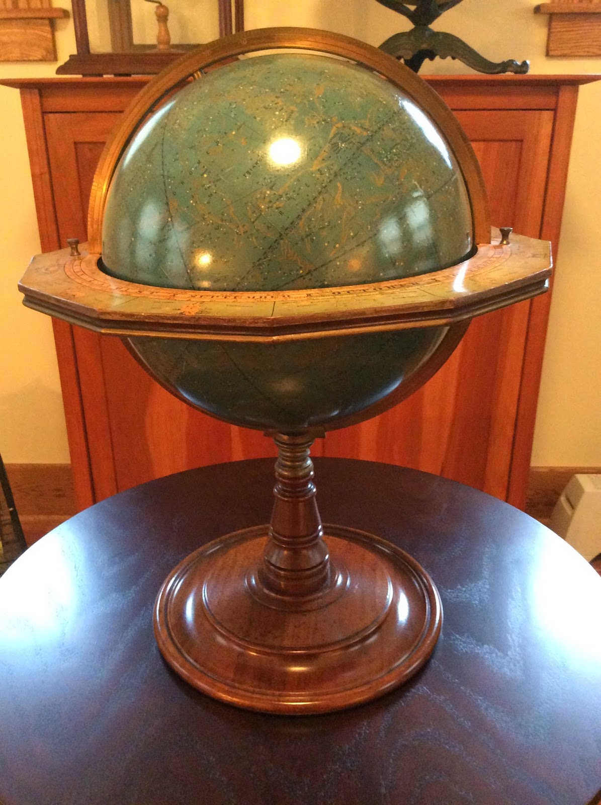 Collecting Antique and Vintage Globes: Andrews celestial globe ...