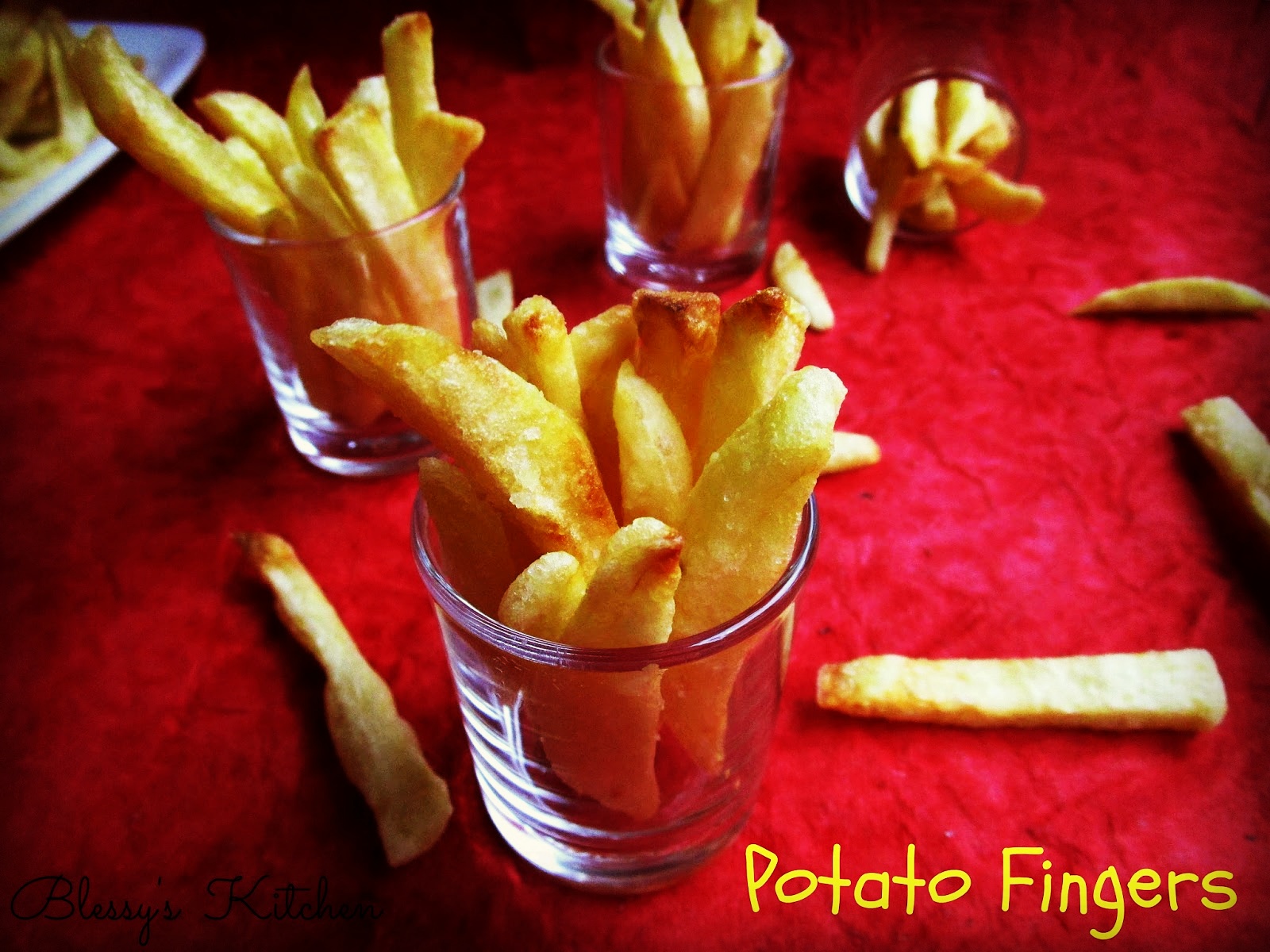 Blessy's Kitchen: Potato Fingers/ French Fries/ Aloo Finger Chips ...