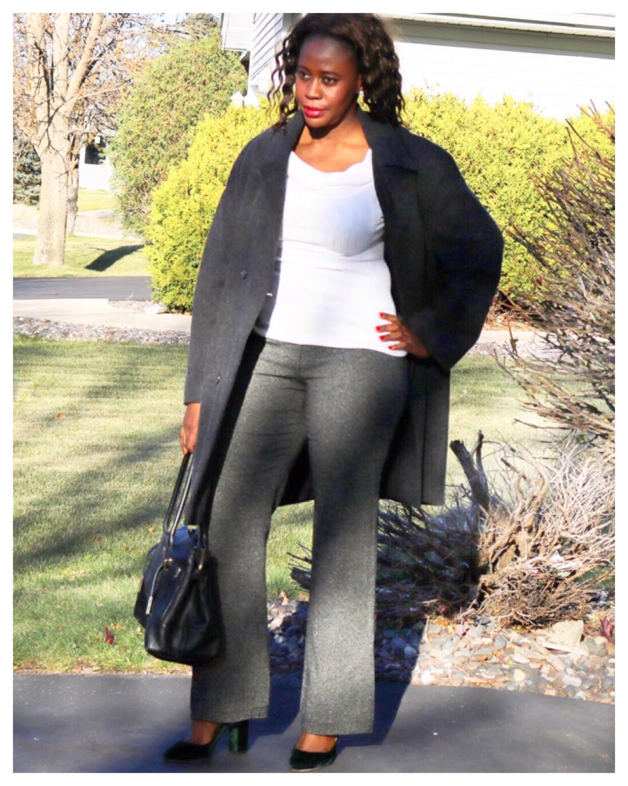 Beauty's Fashion Zone: How to style grey color Outfits for cold weather