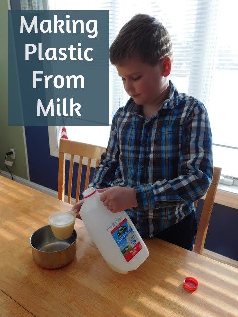 100 Days of Science #13-- Making Plastic From Milk