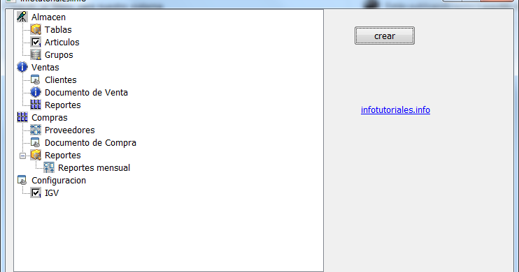 infotutoriales: PowerBuilder - usando Treeview - Creando un Menu para nuestro sistema