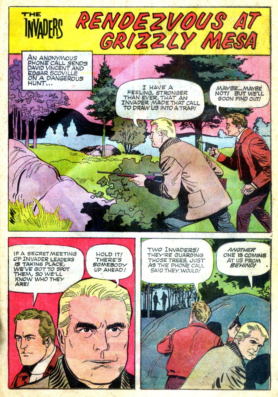 BEACH BUM COMICS : THE INVADERS - THE FATE OF THE EARTH IN IS DAVID ...