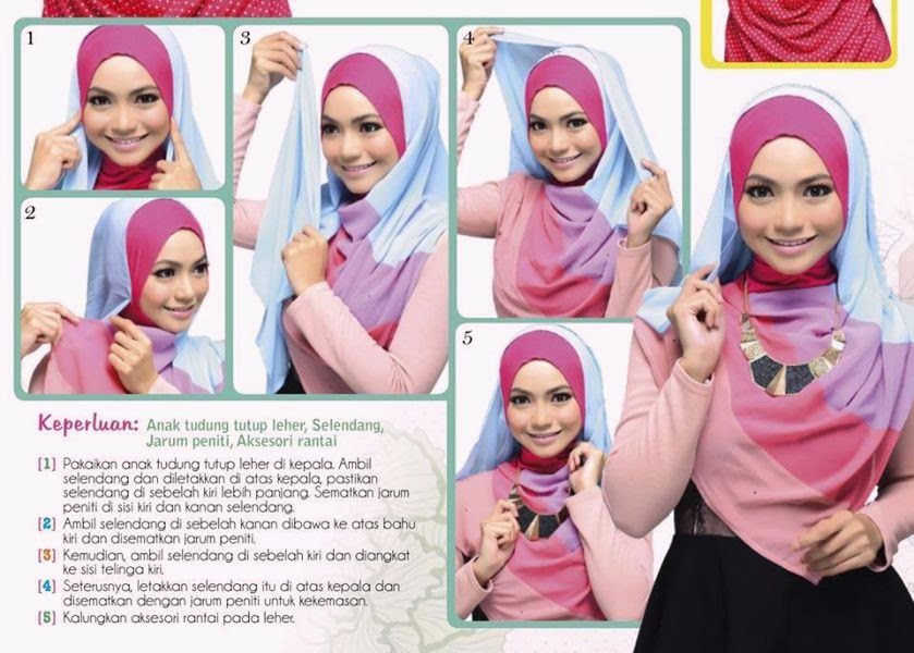 TUTORIAL CARA LILIT SHAWL/TUDUNG PART 3